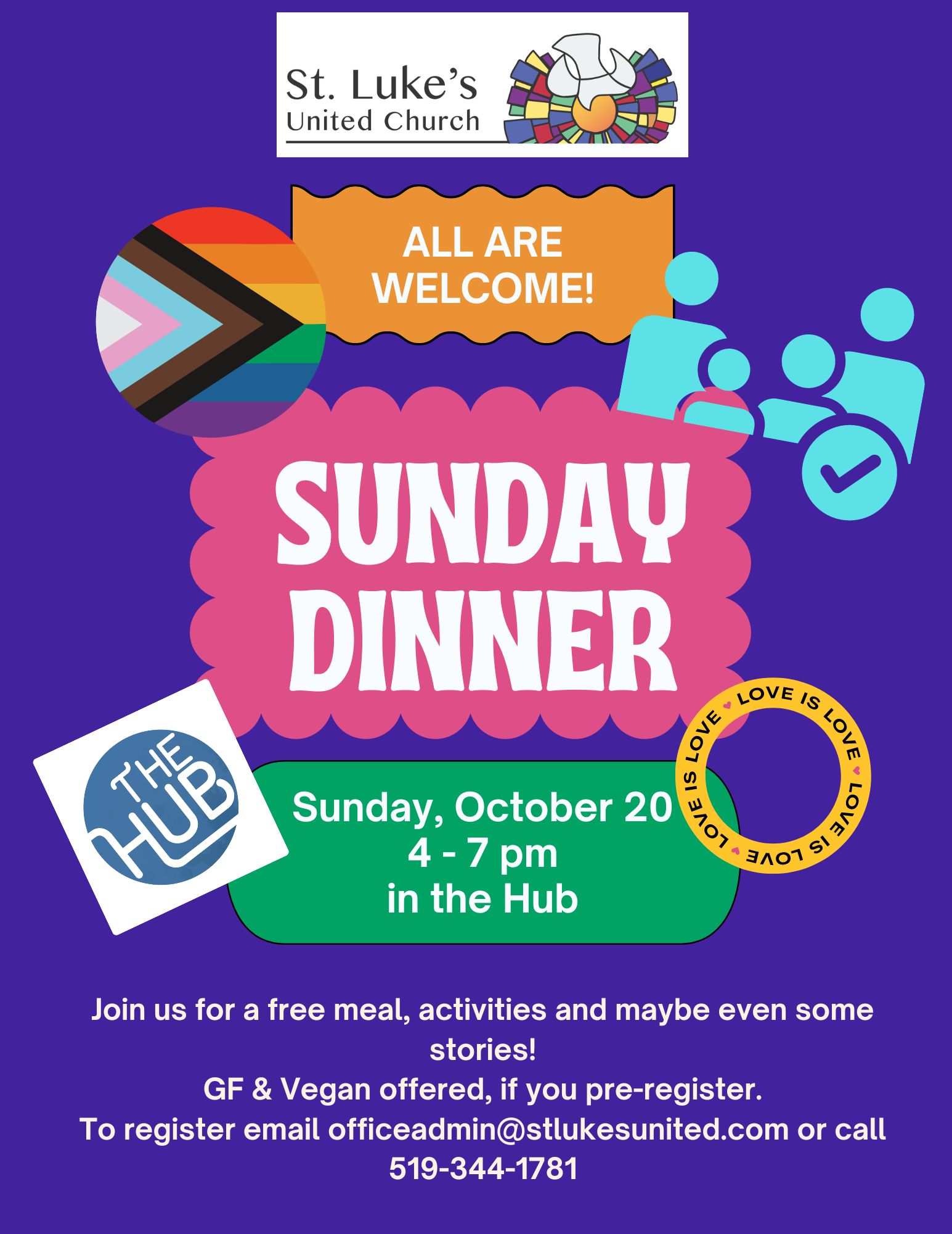 Sunday Dinner – St. Luke’s United Church